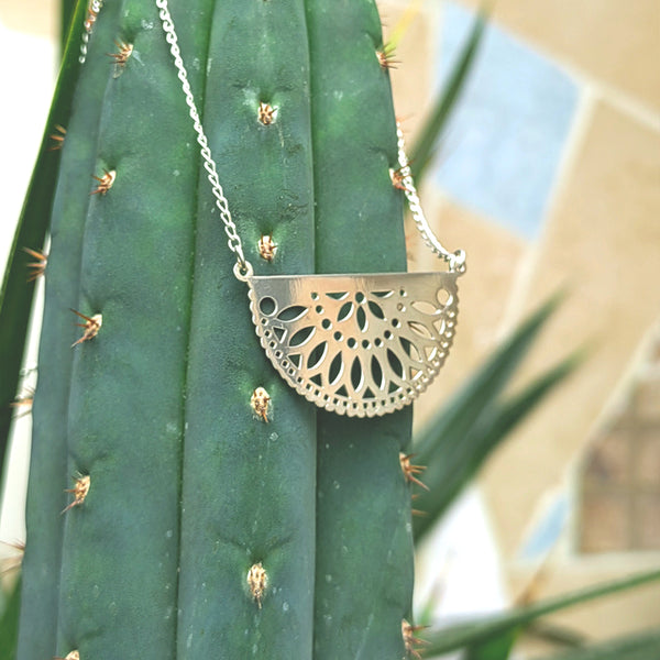 Collar Papel Picado Sandia Plata 925 – Eternity Joyeria