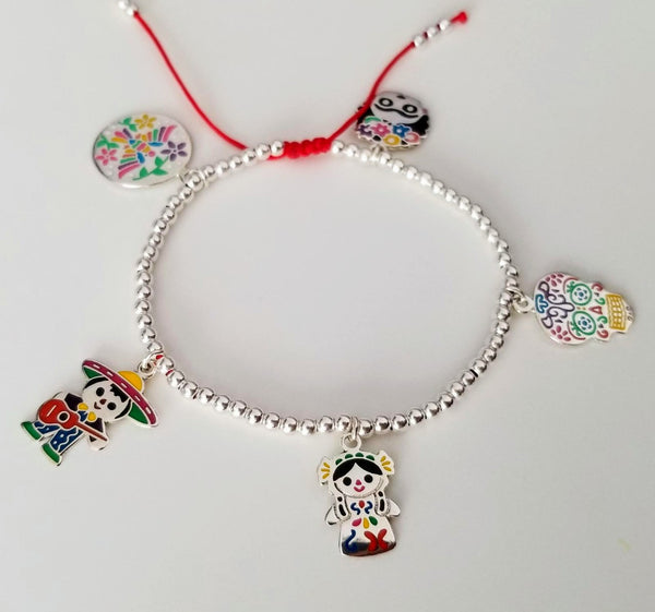 Pulsera Orgullo Mexicano en Plata – Eternity Joyeria